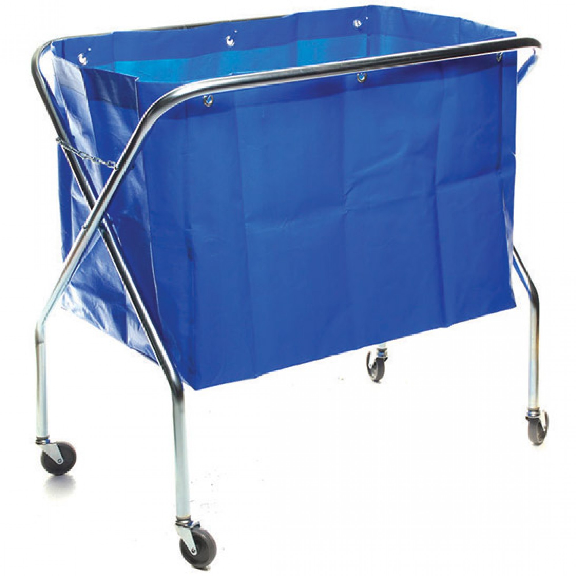 Sabco Scissor Waste Trolley - Complete
