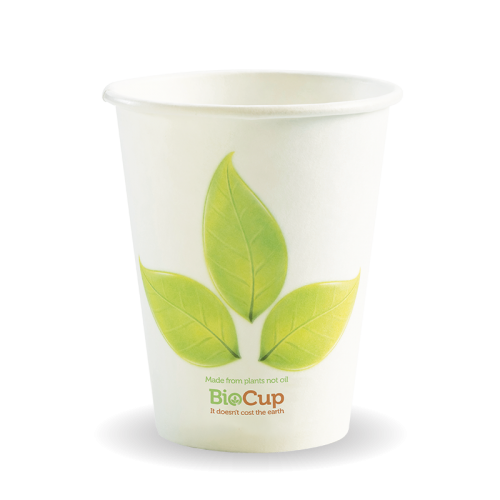 280ml / 8oz (80mm) Leaf Single Wall BioCup
