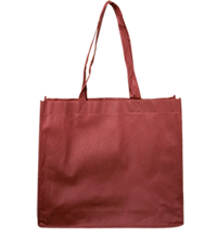 Reusable Non Woven Large Fabric Bag - Burgundy