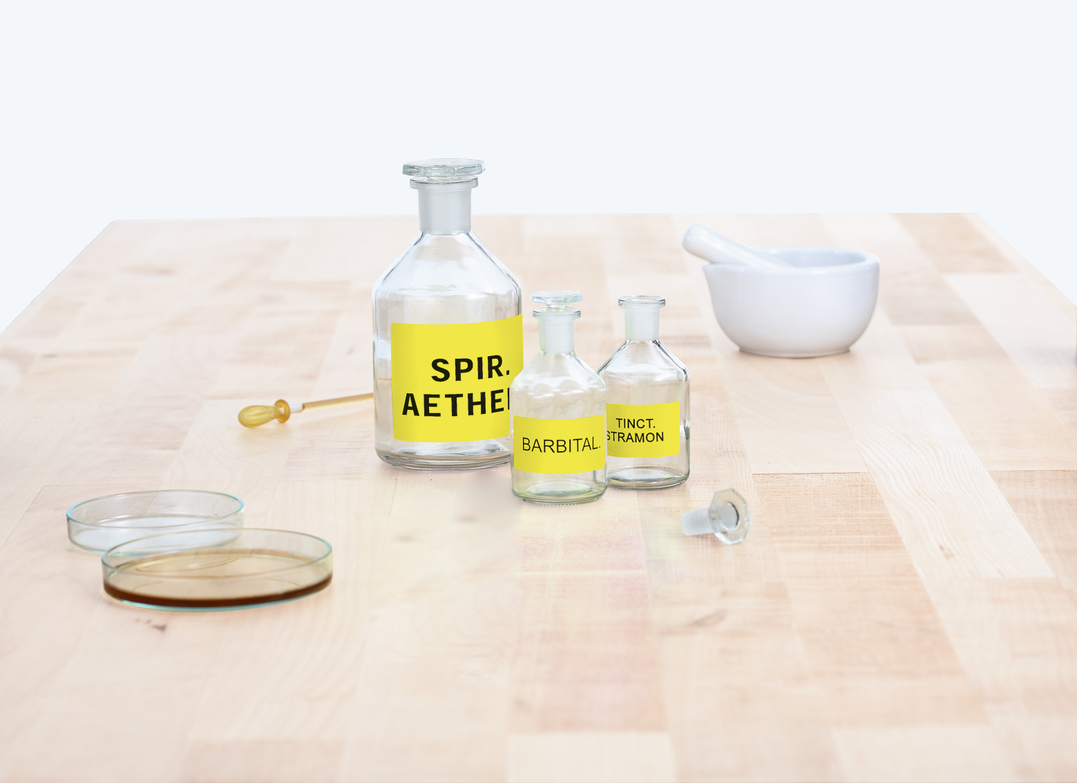 Neon Labels A4, 60mm, Round Luminous Yellow Permanent Adhesion ...