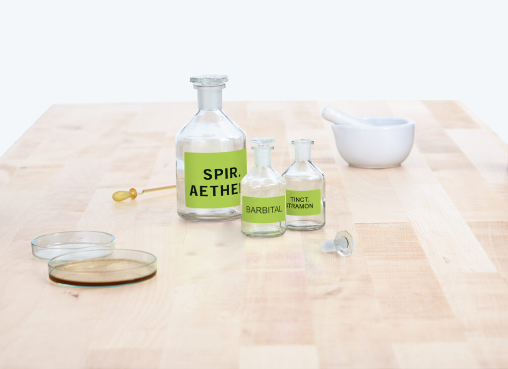 Neon Labels A4, 210 x 297mm, Luminous Green Permanent Adhesion ...