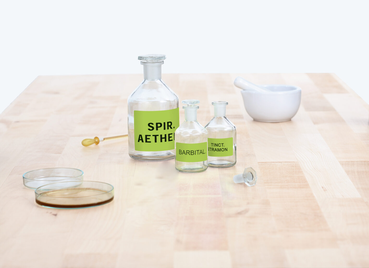 Neon Labels A4, 210 x 297mm, Luminous Green Permanent Adhesion ...