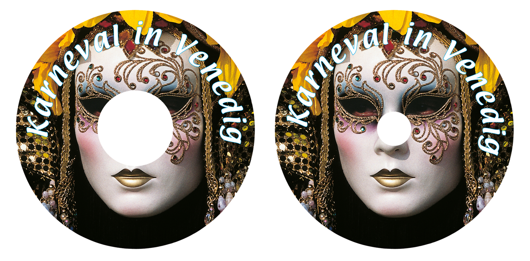 CD Labels Maxi A4, 116mm, White Opaque, Permanent Adhesion - Packaging ...