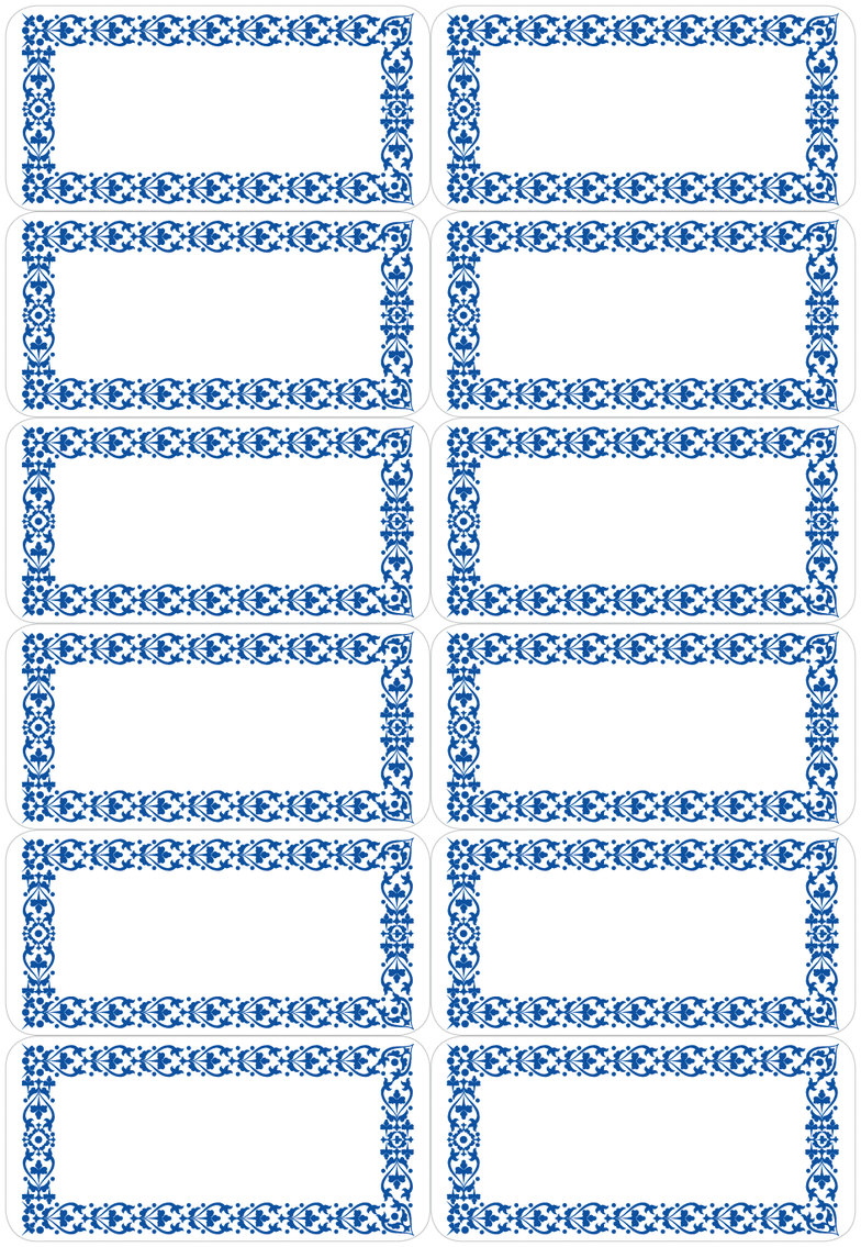 Kitchen Labels Neutral - Packaging Pro | Environmentally Friendly ...