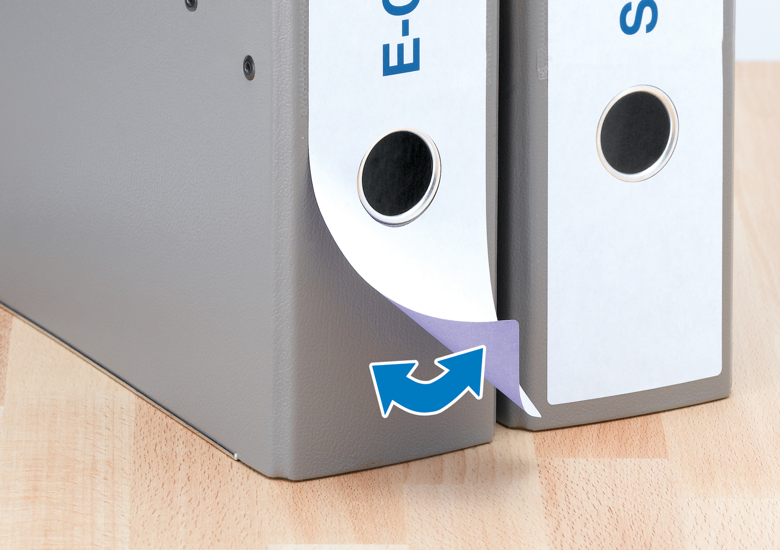 Removable File Spine Labels A4, 61 x 297mm, White, Opaque, for Wide ...