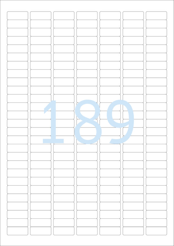 Power Labels, with Strong Adhesion A4, 25.4 x 10mm, made of Paper ...