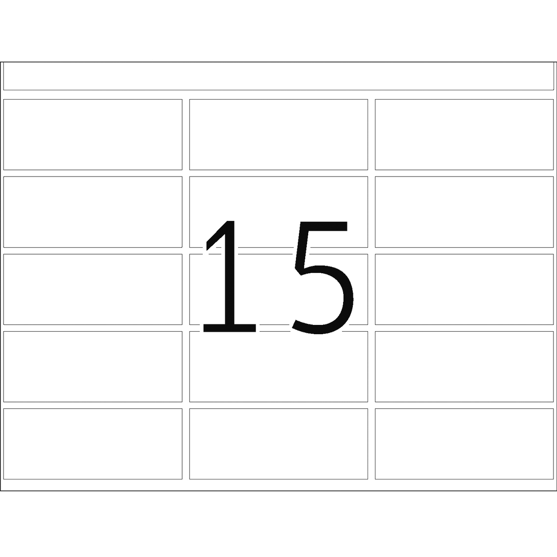 Offset Printing Labels, DP1, 20 x 50mm, White, Permanent Adhesion ...