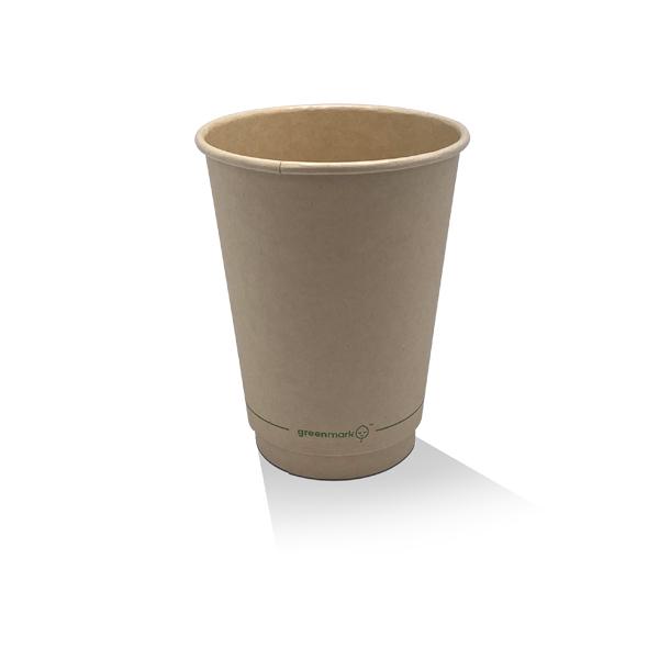 12oz Aqueous Coated Bamboo DW Cup 500pc/ctn - Packaging Pro ...