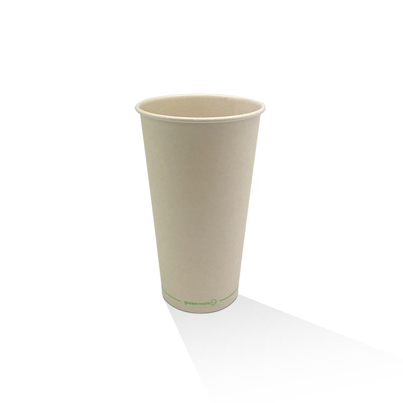 BioPBS Coated Bamboo Paper Cold Cup 24oz 500pc/ctn - Packaging Pro ...