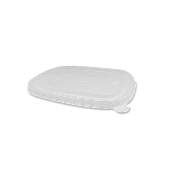 CPLA Lid for Rectangular Container - Fit 500-1000ml 300pc/ctn - Packaging Pro | Environmentally ...
