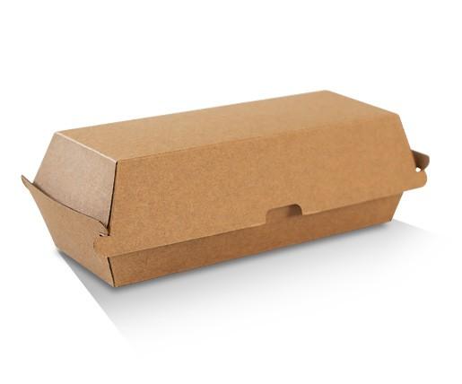 High Burger Box/Brown Corrugated Brown/Plain 200/ctn - Packaging Pro ...