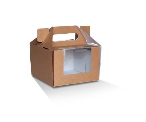Pack'N' Carry Cake Box 6" 100pc/ctn - Packaging Pro | Environmentally ...