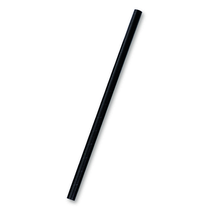 Paper Straw Jumbo- All Black 2500pc/ctn - Packaging Pro ...