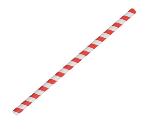 Paper Straw Jumbo- Red Stripe 2500pc/ctn - Packaging Pro ...