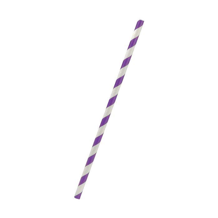 paper straw regular-purple stripe 2500pc/ctn - Packaging Pro ...