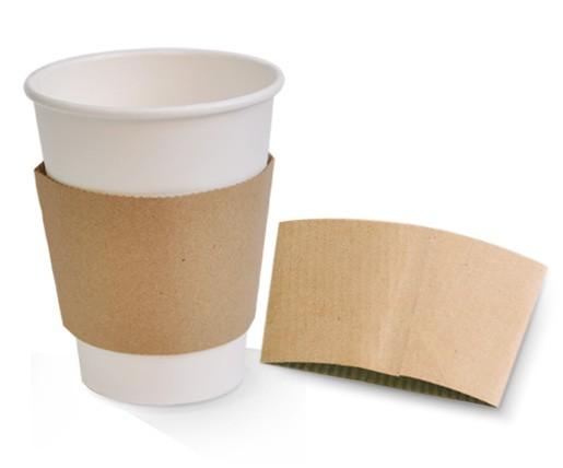 Cup Sleeve Kraft 12 16 oz 1000pc/ctn - Packaging Pro | Environmentally ...