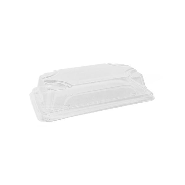 Sushi tray PET lid -small 600pc/ctn - Packaging Pro | Environmentally ...