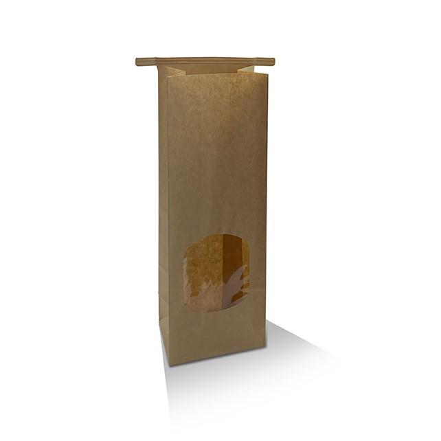 Tin Tie Bag-Small With window 500pc/ctn - Packaging Pro ...