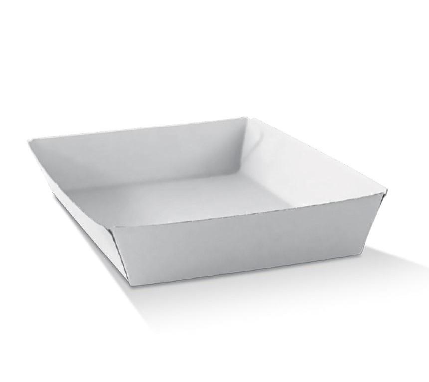 White corrugated tray / medium 250pc/ctn - Packaging Pro ...