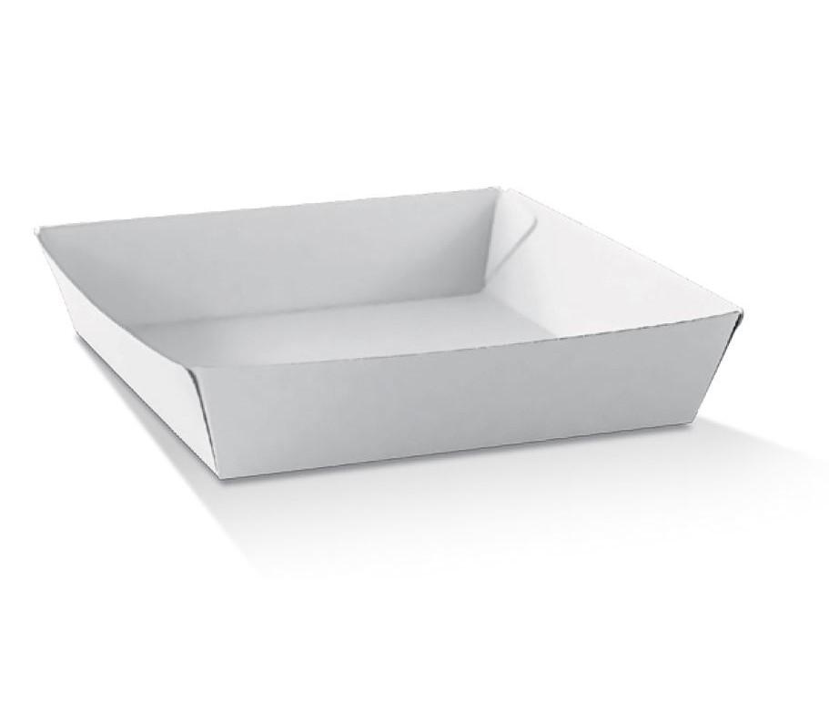 White corrugated tray / large250pc/ctn - Packaging Pro ...