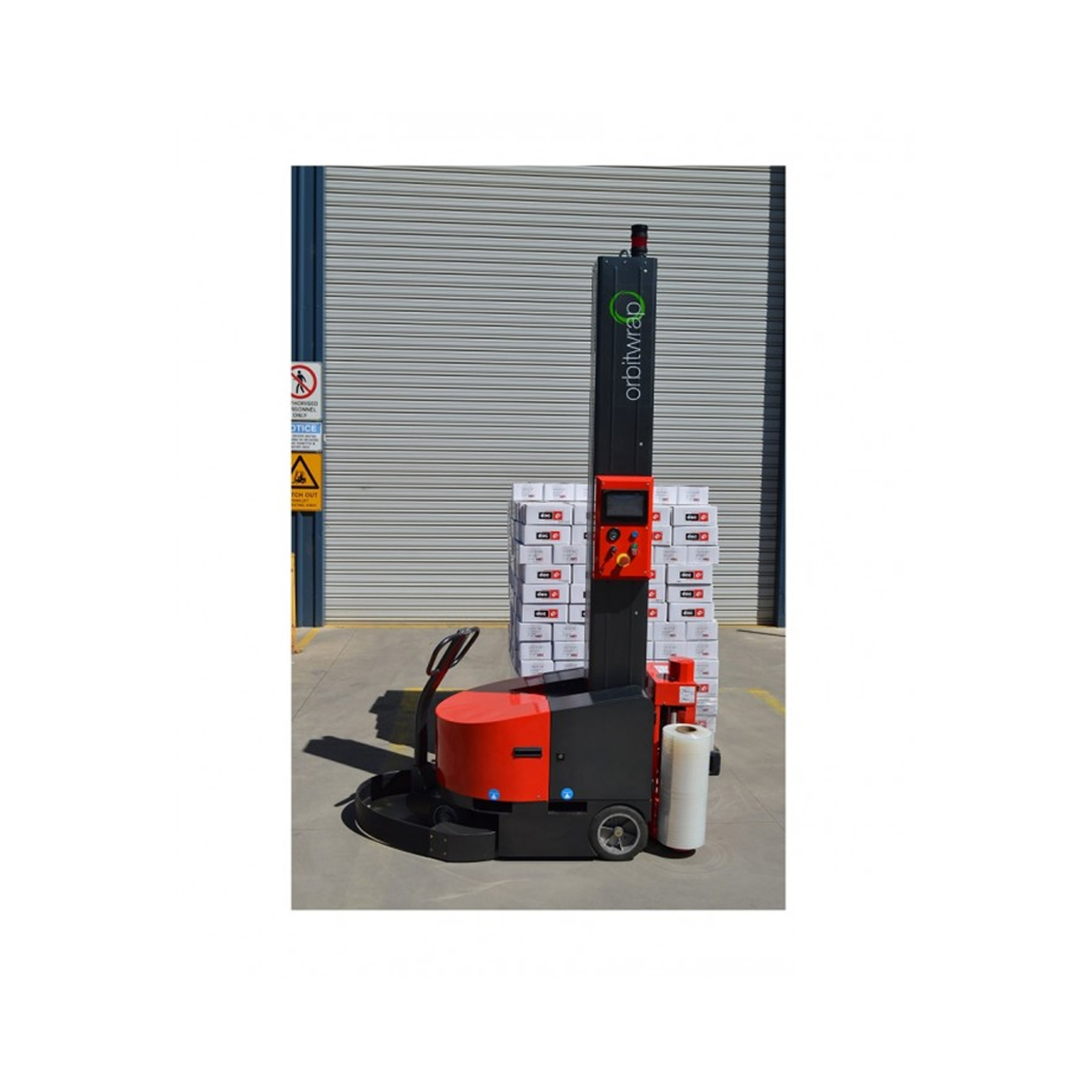 Mobile Pre-Stretch Wrapper Orbitwrap