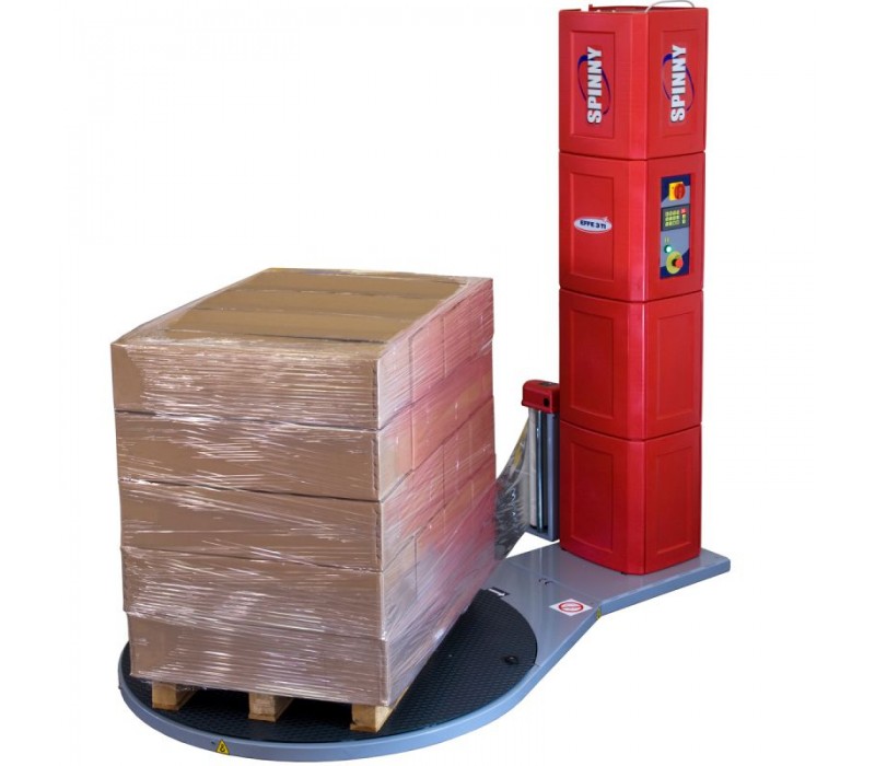 Powered Pre-Stretch Wrapper Spinny Rotowrap