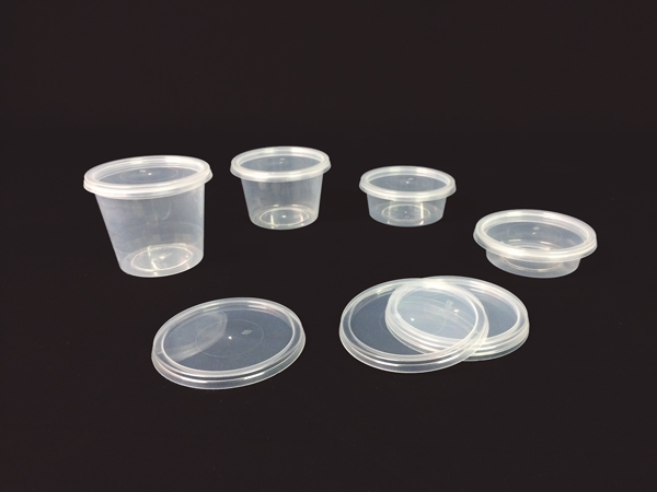 Plastic Container Round - Small Lid