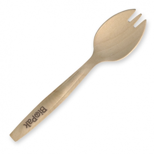 16cm Wood Spork