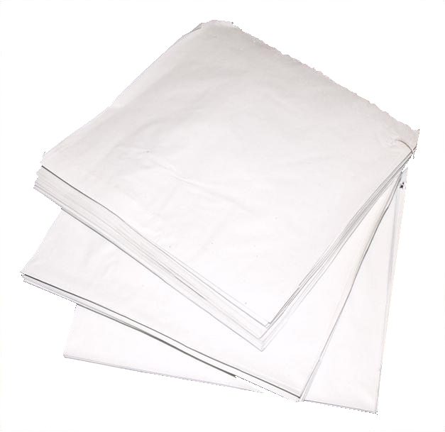 White Paper Bag - 4 Square