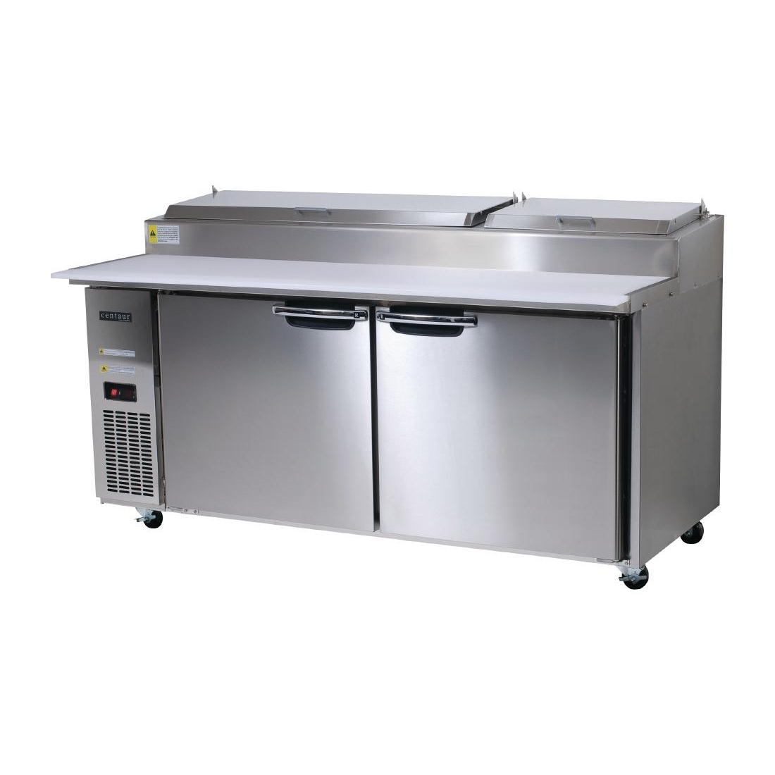 Skope Centaur 2 Door Pizza Prep Counter Fridge