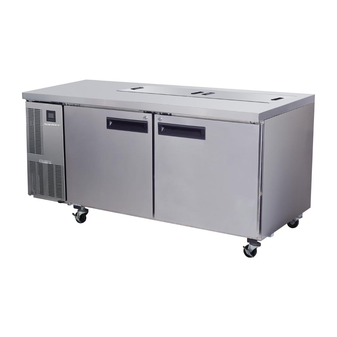 Skope Centaur 2 Door Sandwich Prep Counter Fridge