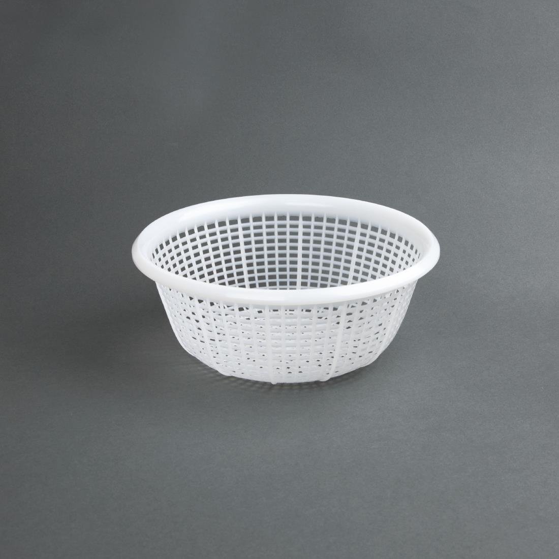 Vogue Round Colander White 230mm