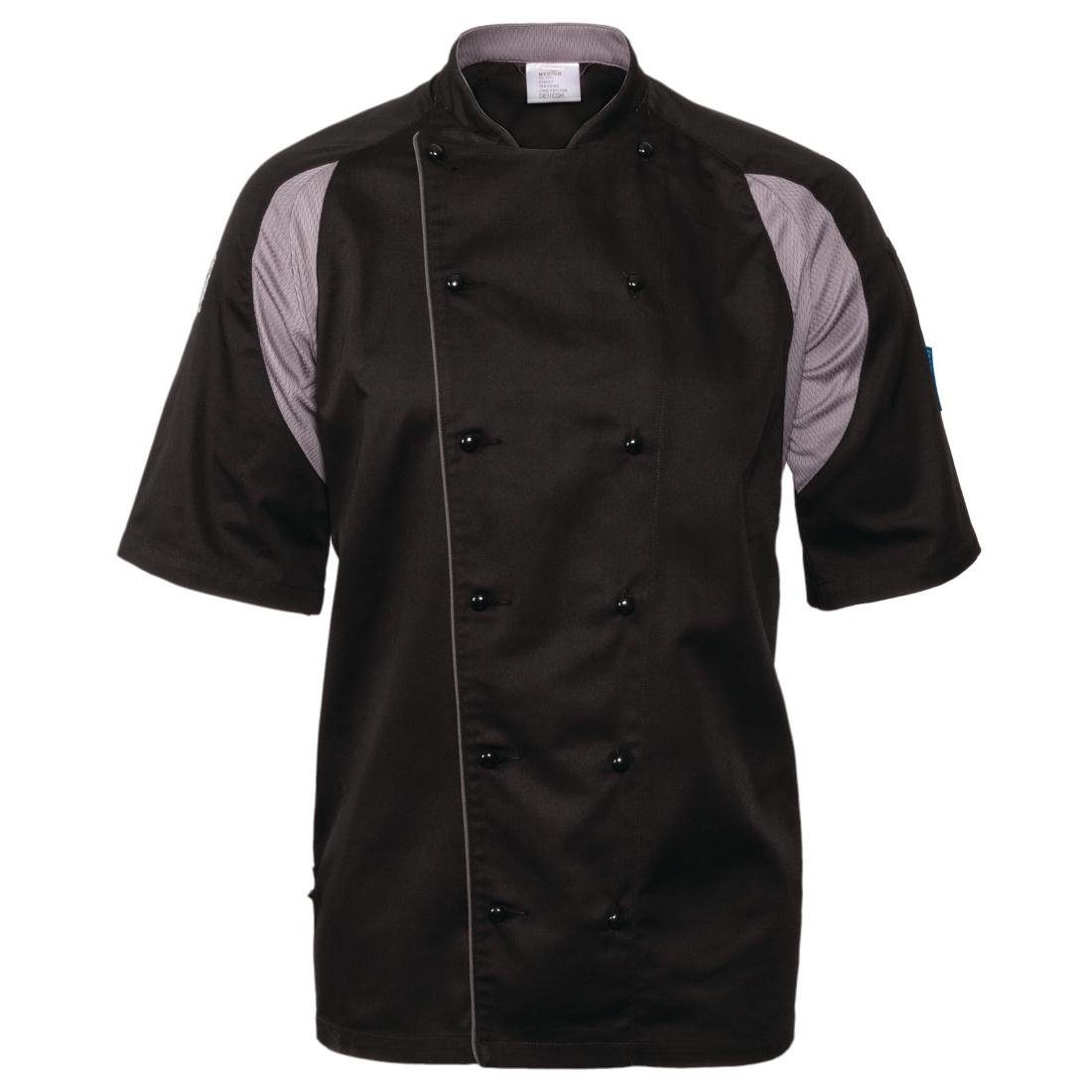 Le Chef Staycool Lightweight Executive Jacket Black M