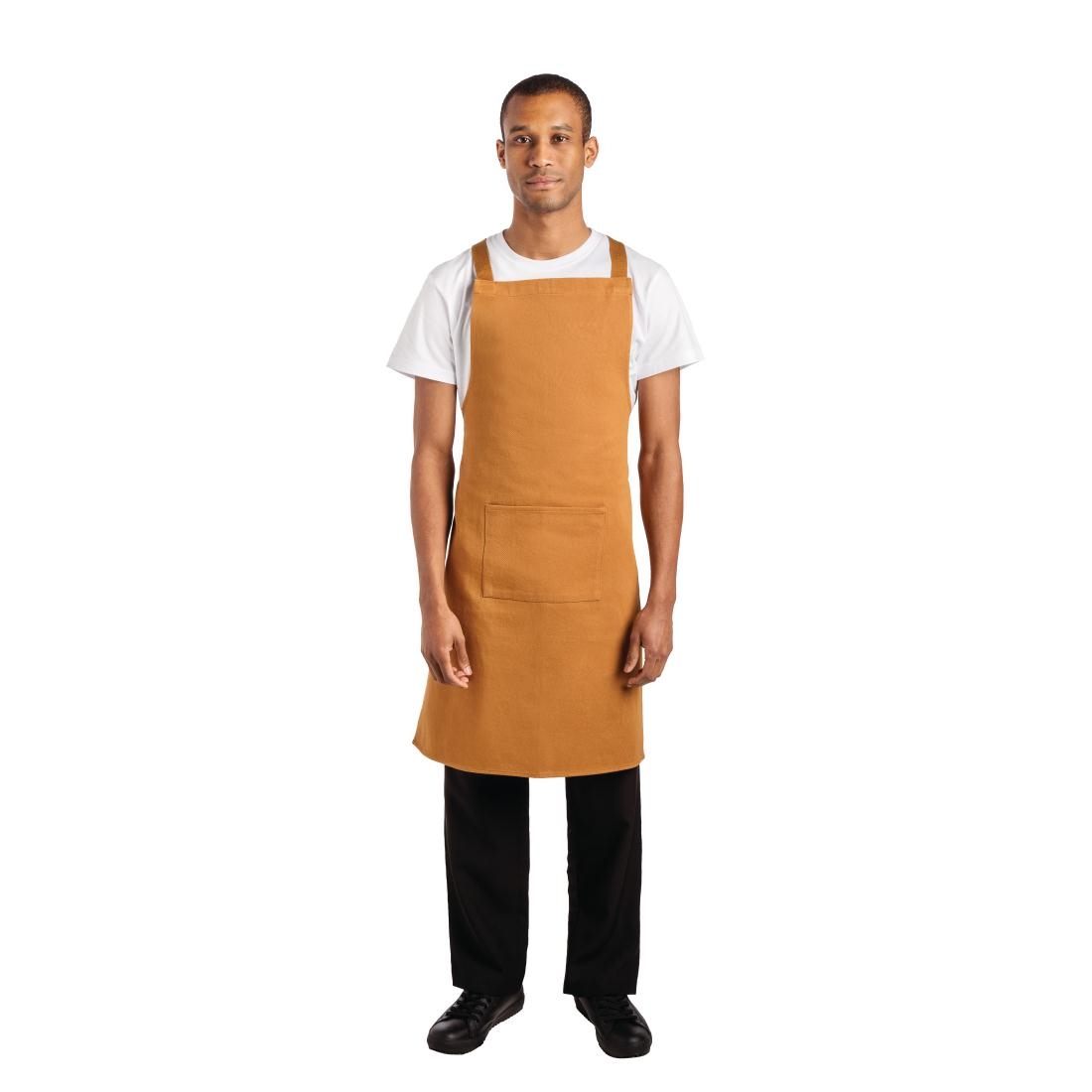 Whites X-Cross Back Apron Tan - 700 x 1000mm