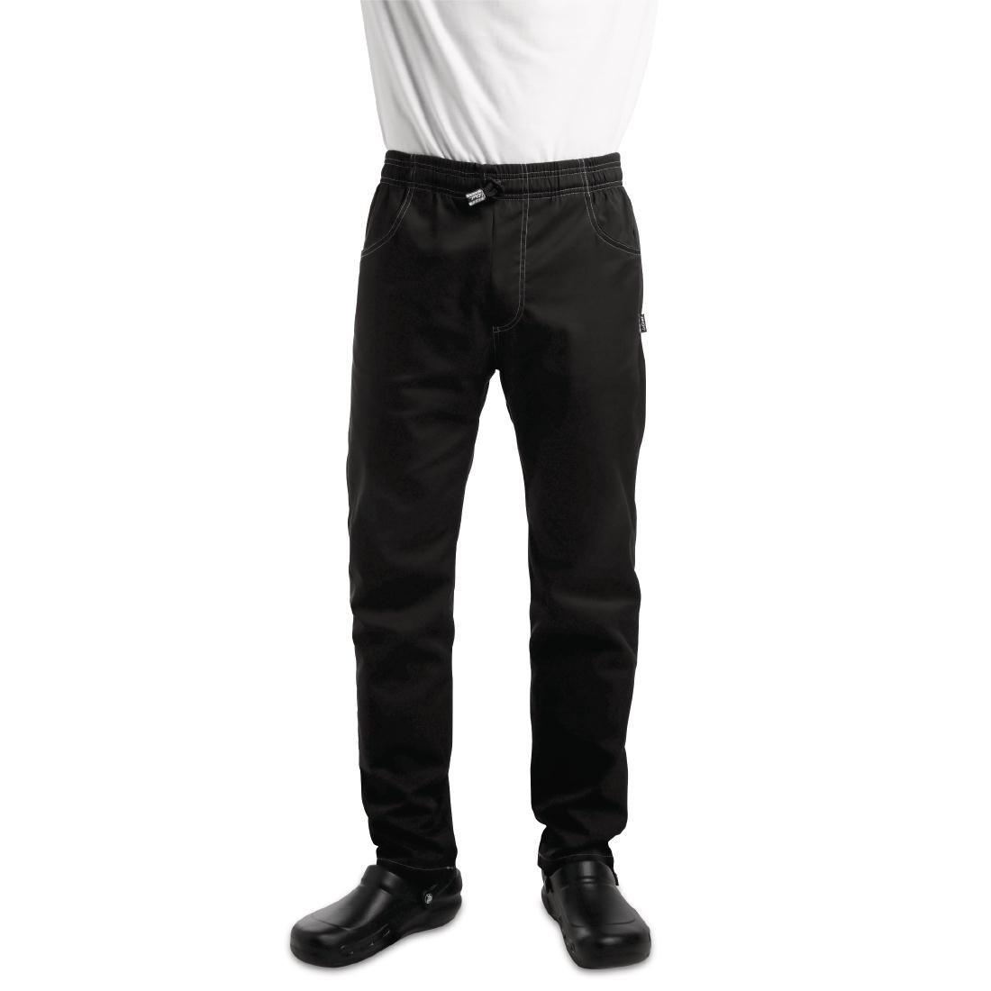 Le Chef Unisex Contemporary Slim Fit Chefs Trouser M