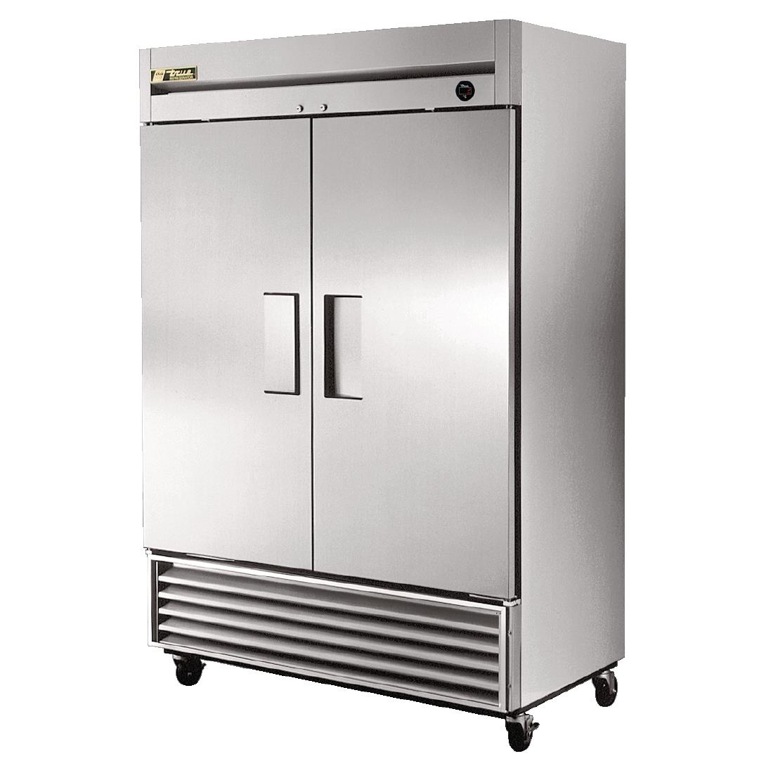 True Upright 2 Door Fridge 1388 Ltr Stainless Steel