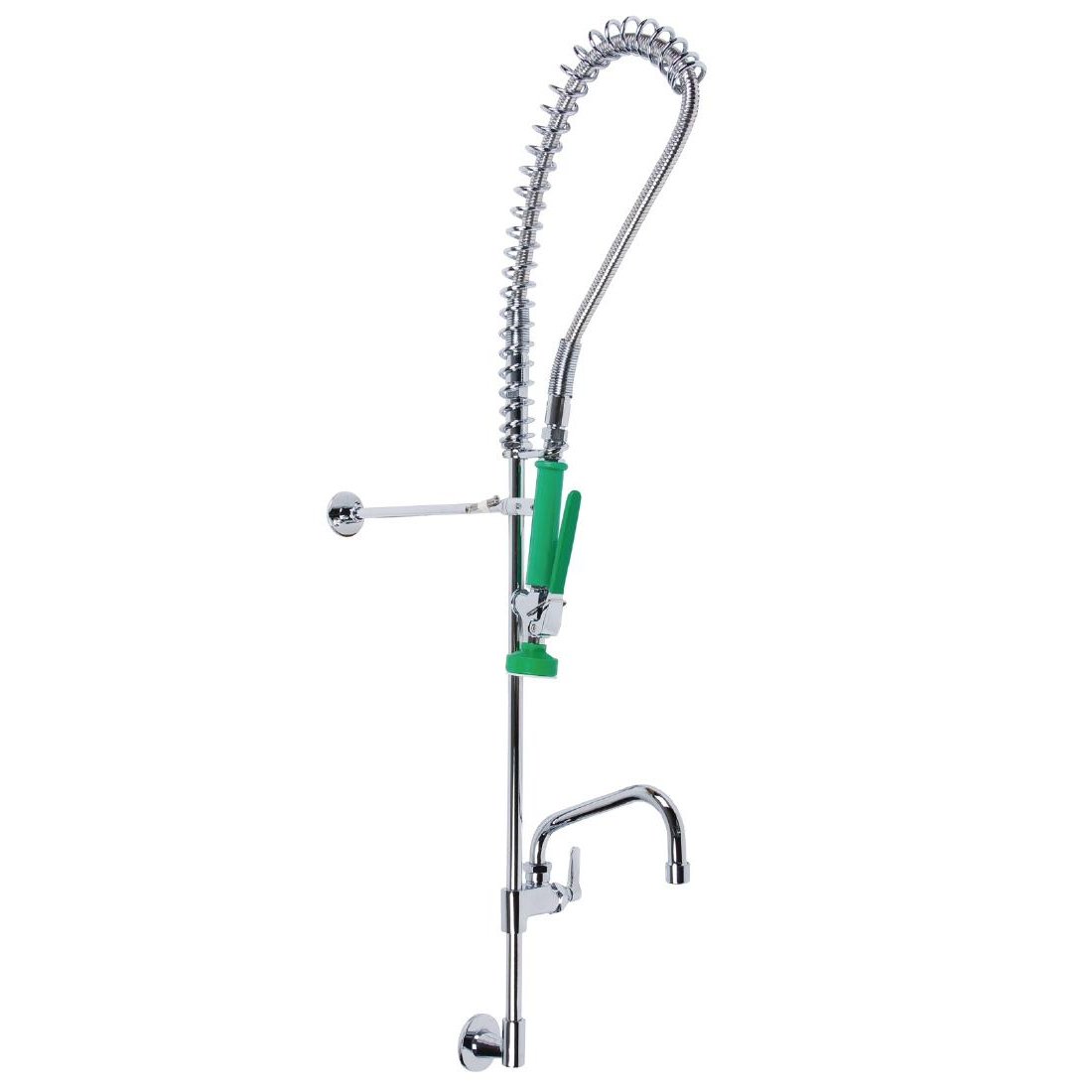 3monkeez Concealed Mount Pre-Rinse Tap with Pot Filler Green