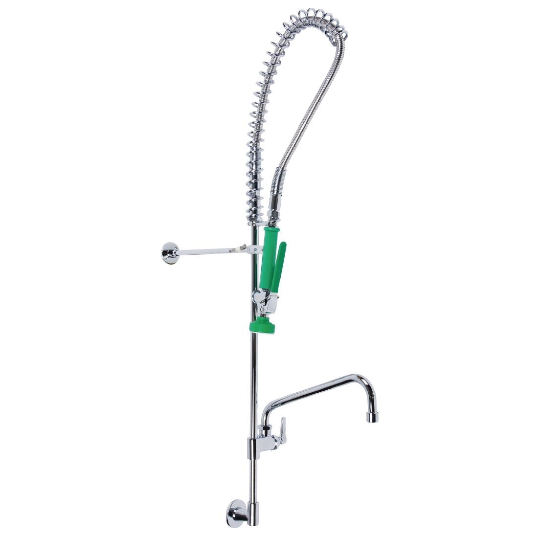 3monkeez Concealed Mount Pre-Rinse Tap with 12in Pot Filler Green