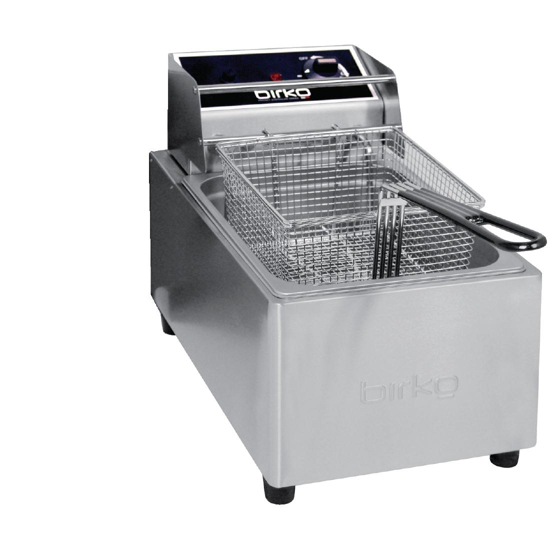Birko Single Pan Bench Top Fryer 5Ltr 1001001