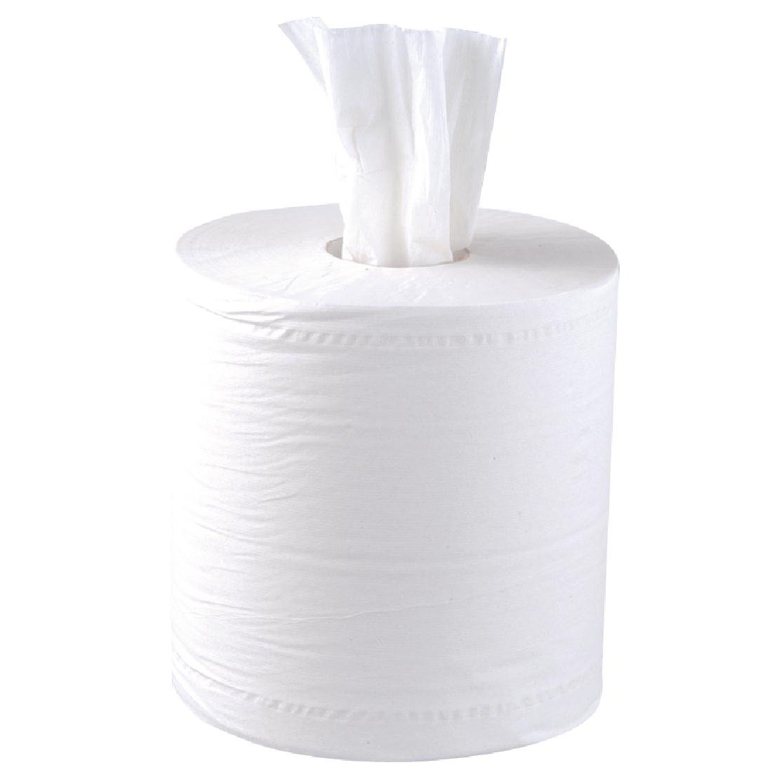 Jantex Centrefeed White Roll Paper Towels