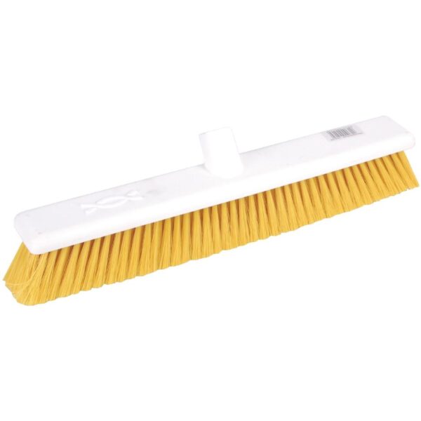 Jantex Soft Washable Broomhead Yellow 457mm