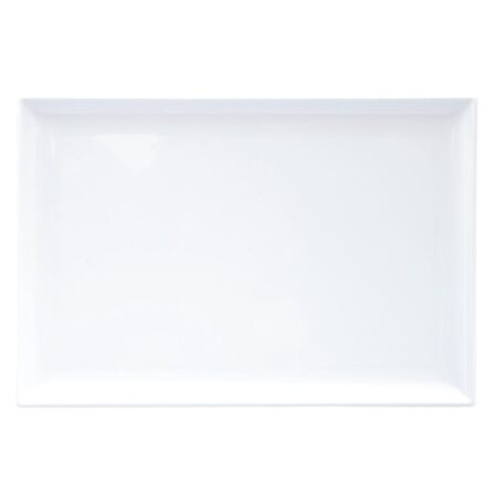 Rectangle Melamine Buffet Platters 240 x 350mm White