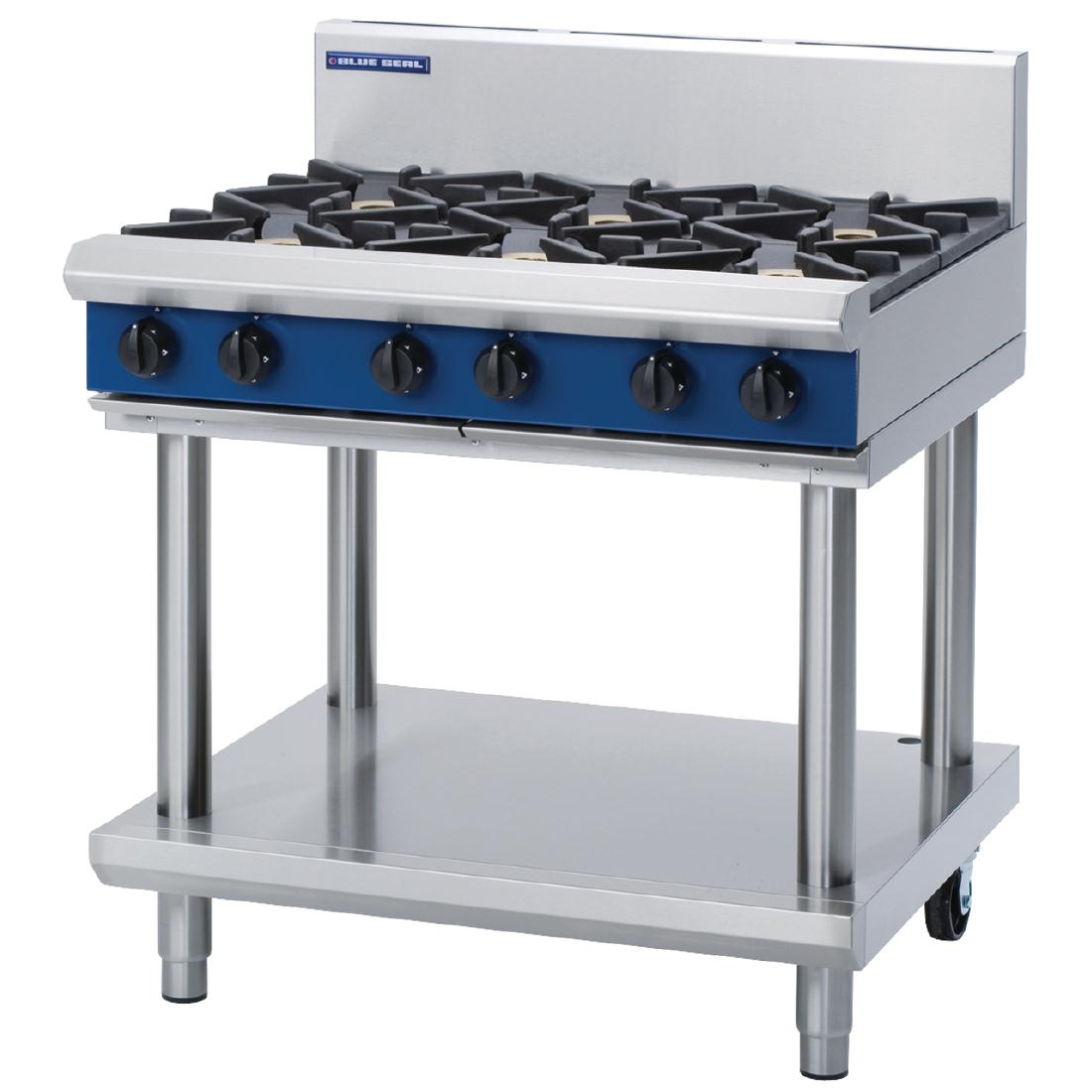 Blue Seal by Moffat 6 Open Burners Natural Gas Cooktop Hob G516D-LS