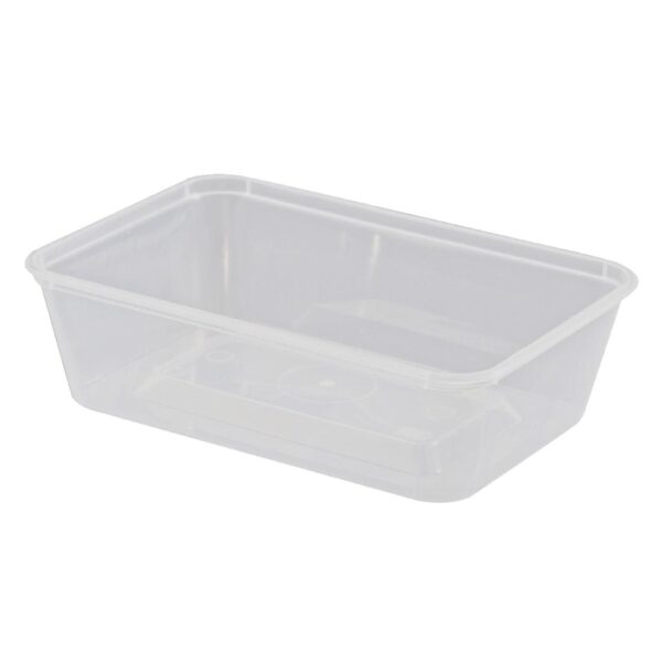 Rectangular Microwave Container 650ml