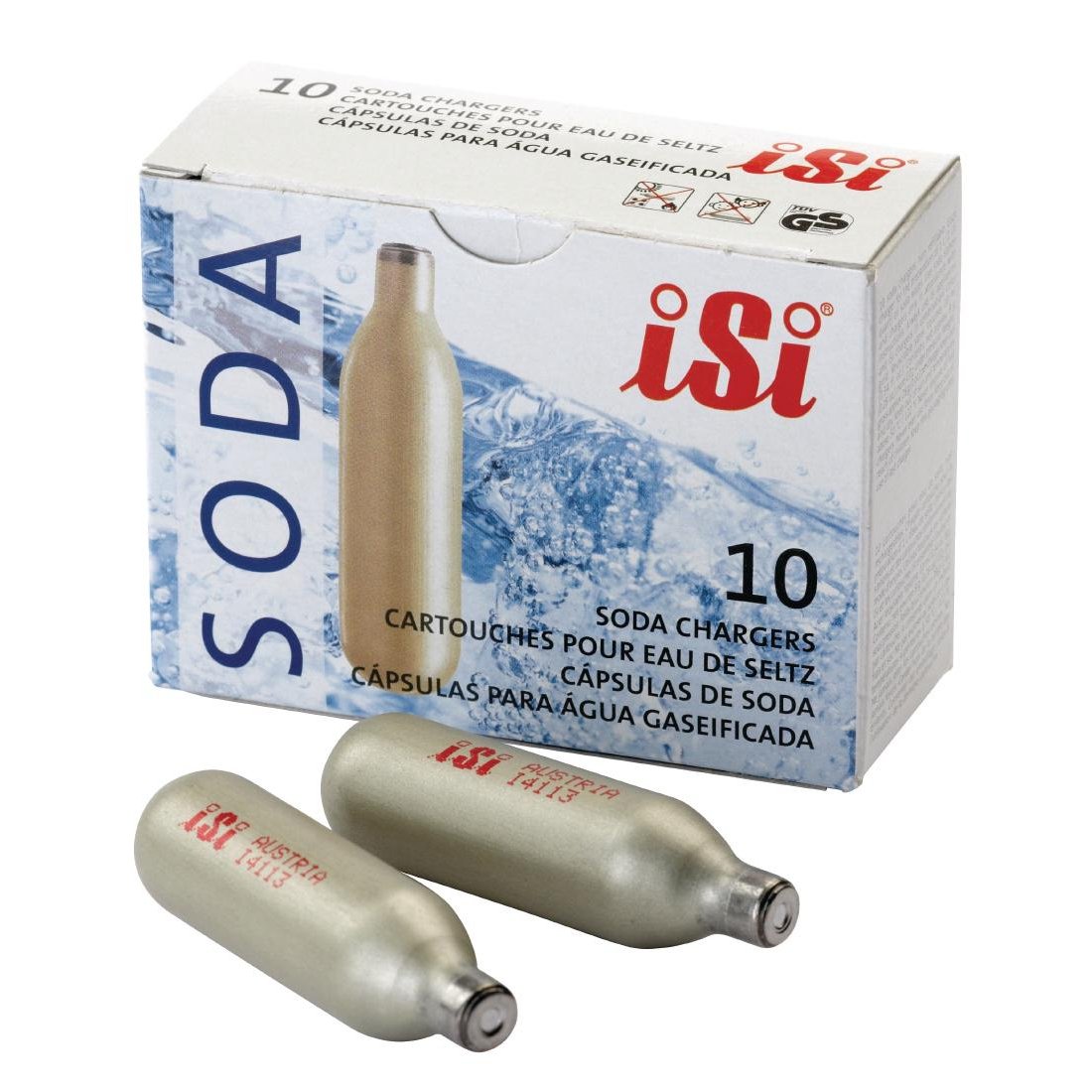 ISI Soda Siphon CO2 Charger Bulbs