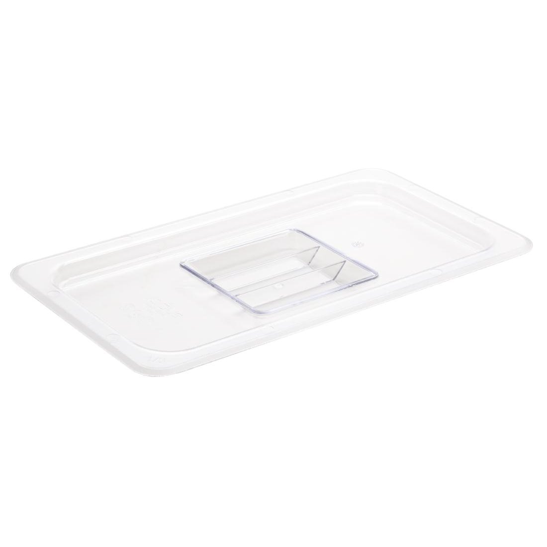 Vogue Polycarbonate 1/6 Gastronorm Container 100mm Clear