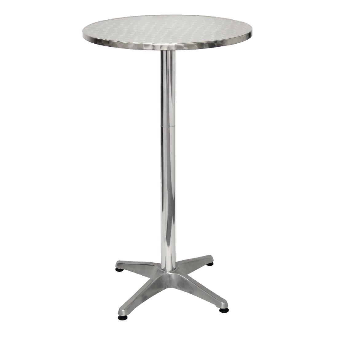 Bolero Poseur Table Stainless Steel 600mm